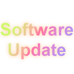 Rainbow Software Update Warm White Glow Icon